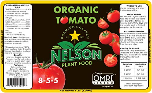 NatureStar Organic Tomato - Nelson Plant Food