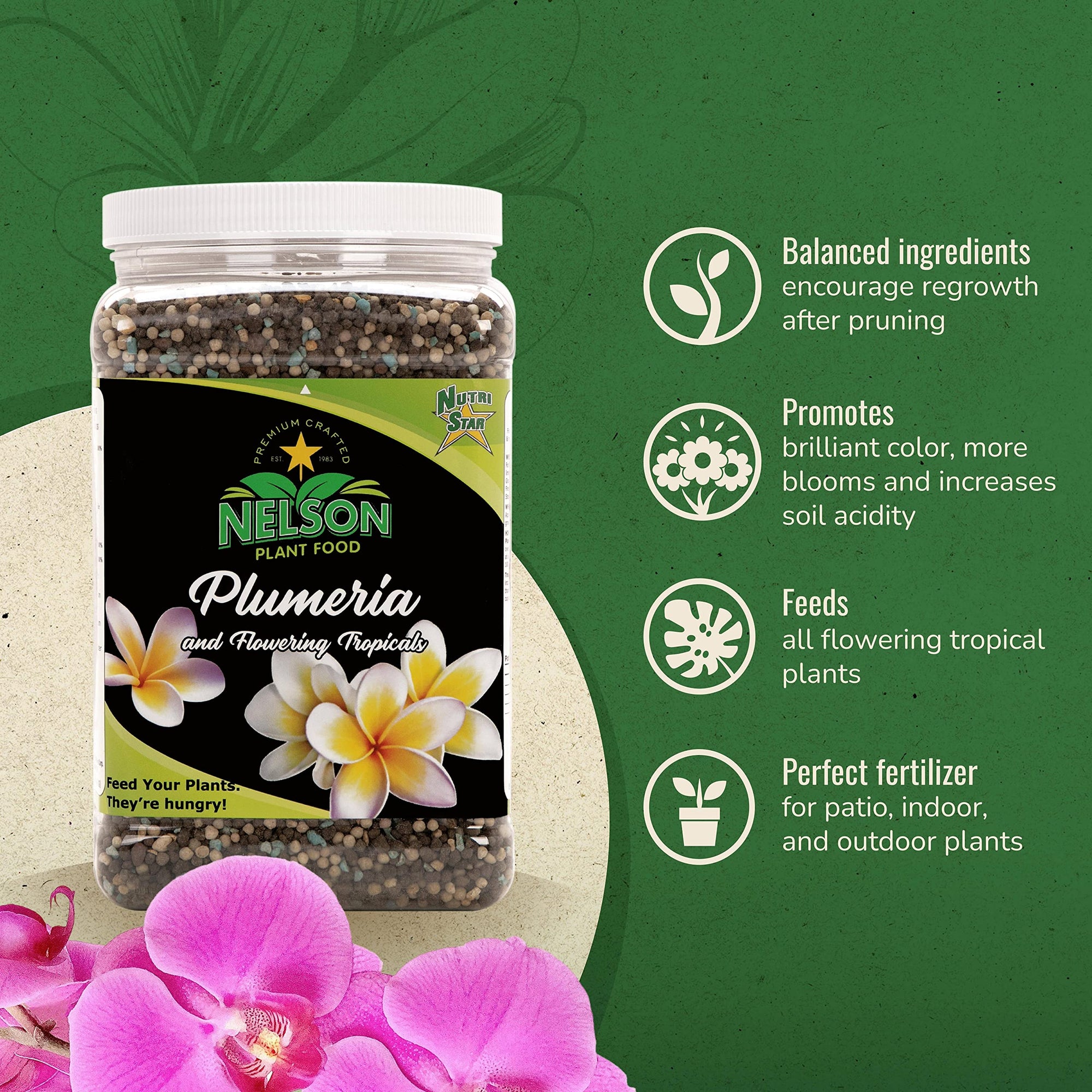 NutriStar Plumeria - Nelson Plant Food