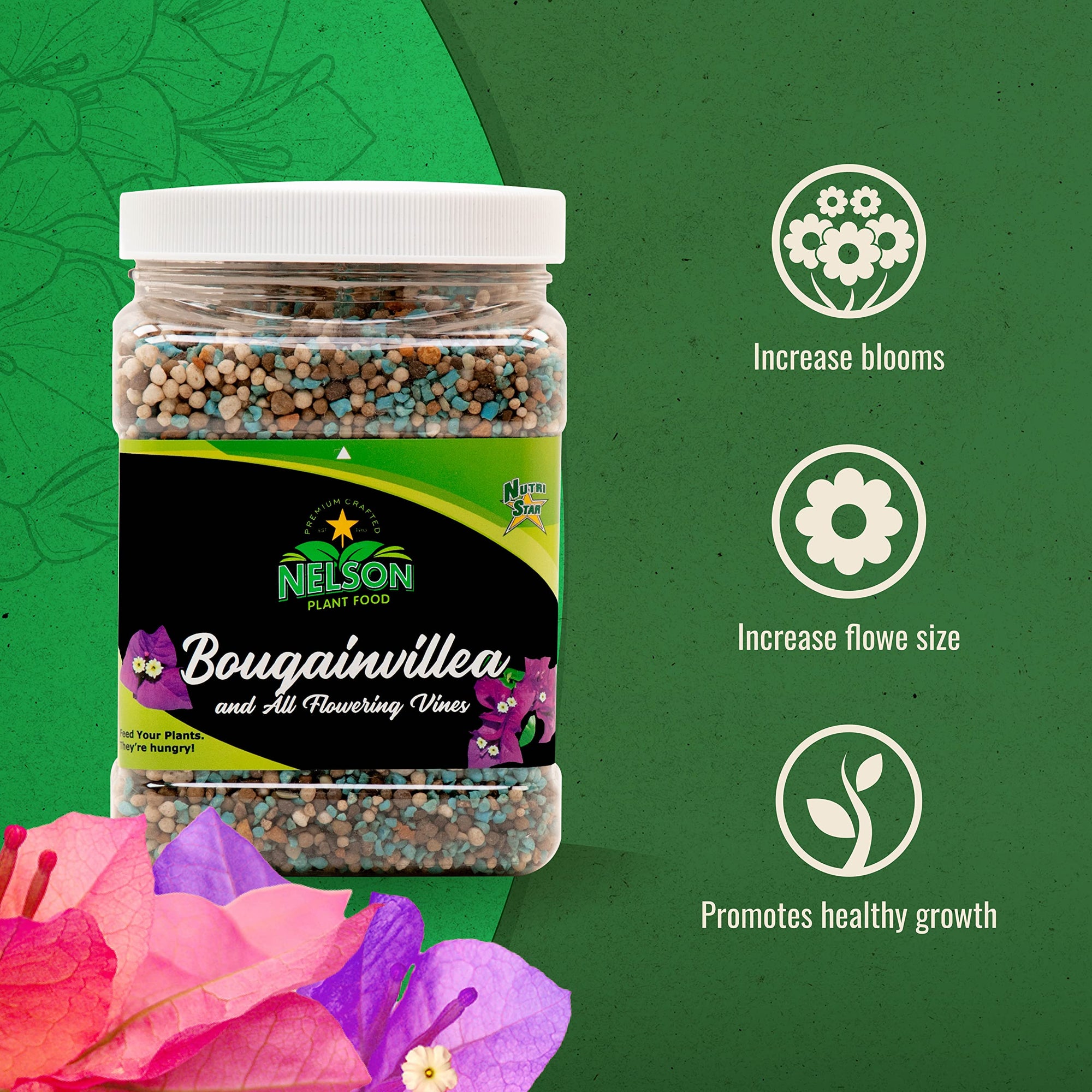 NutriStar Bougainvillea - Nelson Plant Food